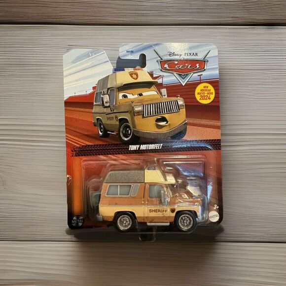 Mattel | Toys | Disney Pixar Cars On The Road Tony Motorfelt Sheriff ...